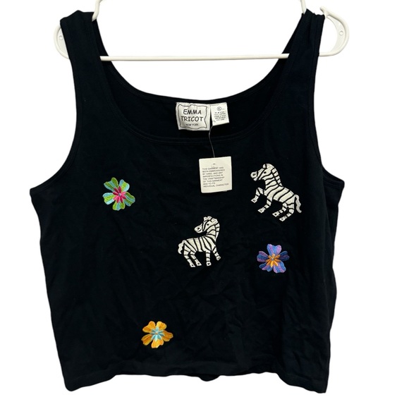 emma tricot | Tops | Nwt Sz Xl Emma Tricot Crop Top | Poshmark